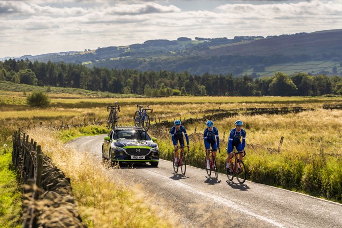 Burrows Mazda Sheffield sponsors Cycling Sheffield for eighth year running